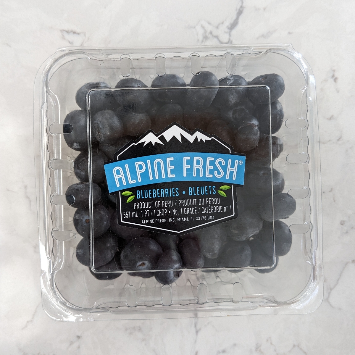 Blueberries from Alpine fresh - Vegan Product Reviews & Ratings | abillion