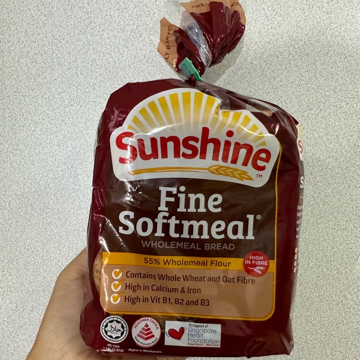 Sunshine Bakeries Fine Softmeal Wholemeal Bread Review | abillion