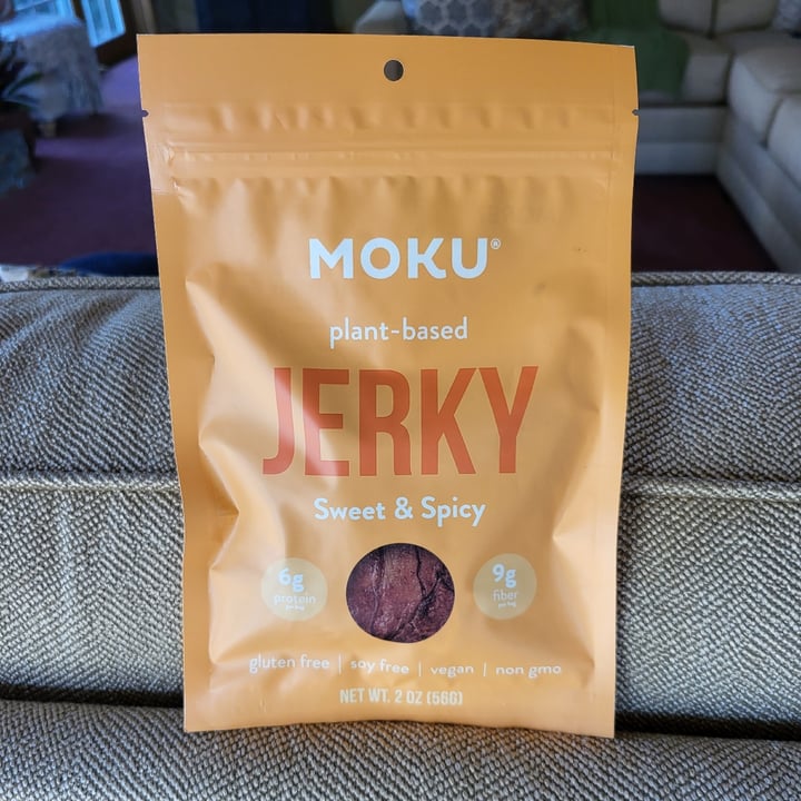 Moku Plant Based Jerky Sweet & Spicy Review | abillion