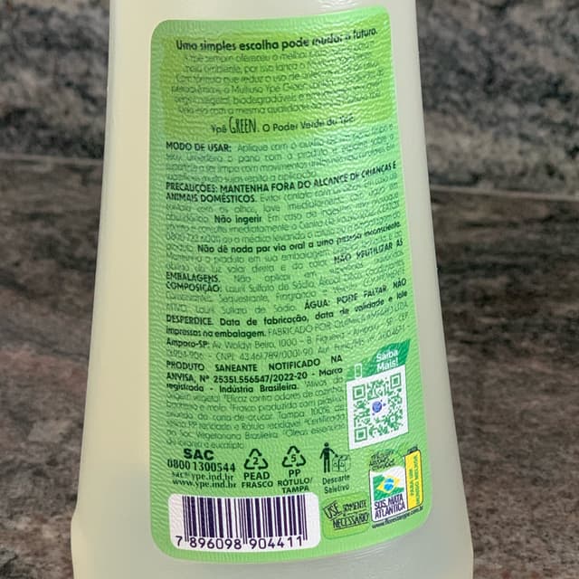 Limpador Multiuso from Ypê Green - Vegan Product Reviews & Ratings ...