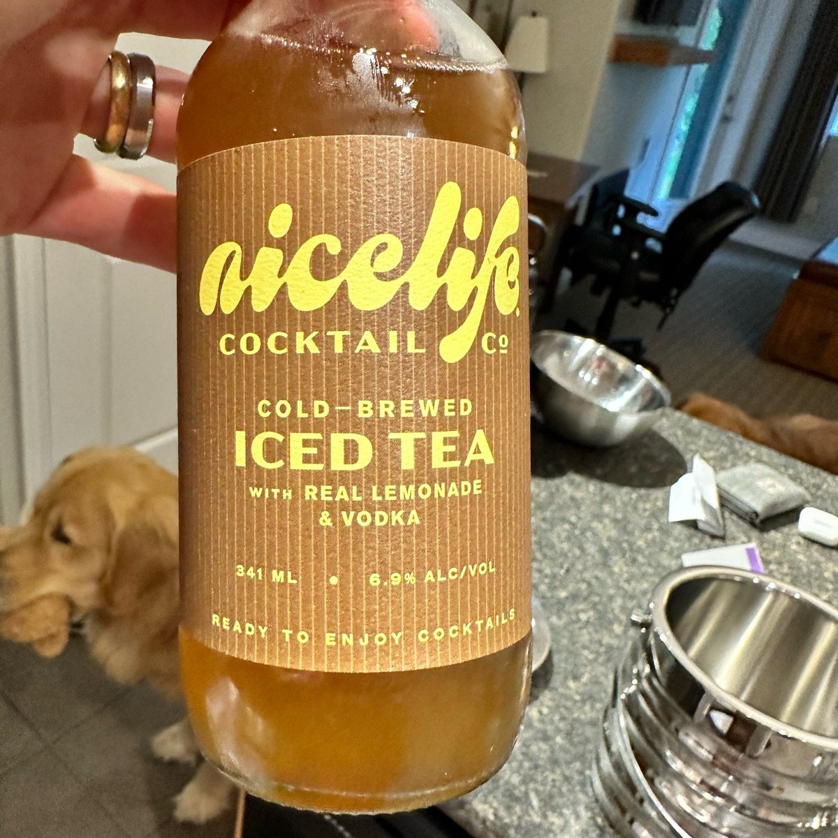 Cold-Brewed Iced Tea With Real Lemonade & Vodka from Nicelife Cocktail ...
