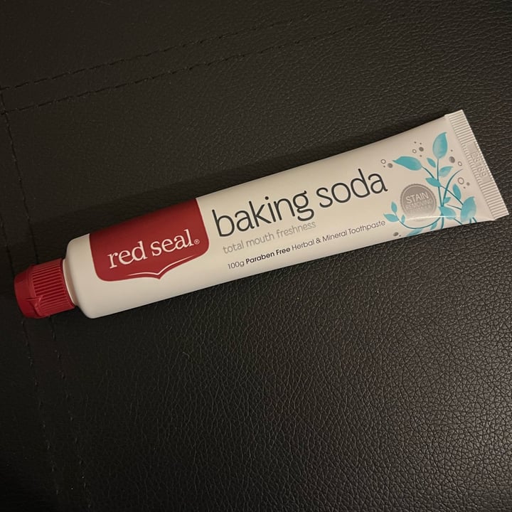 Red Seal Baking soda toothpaste Review | abillion