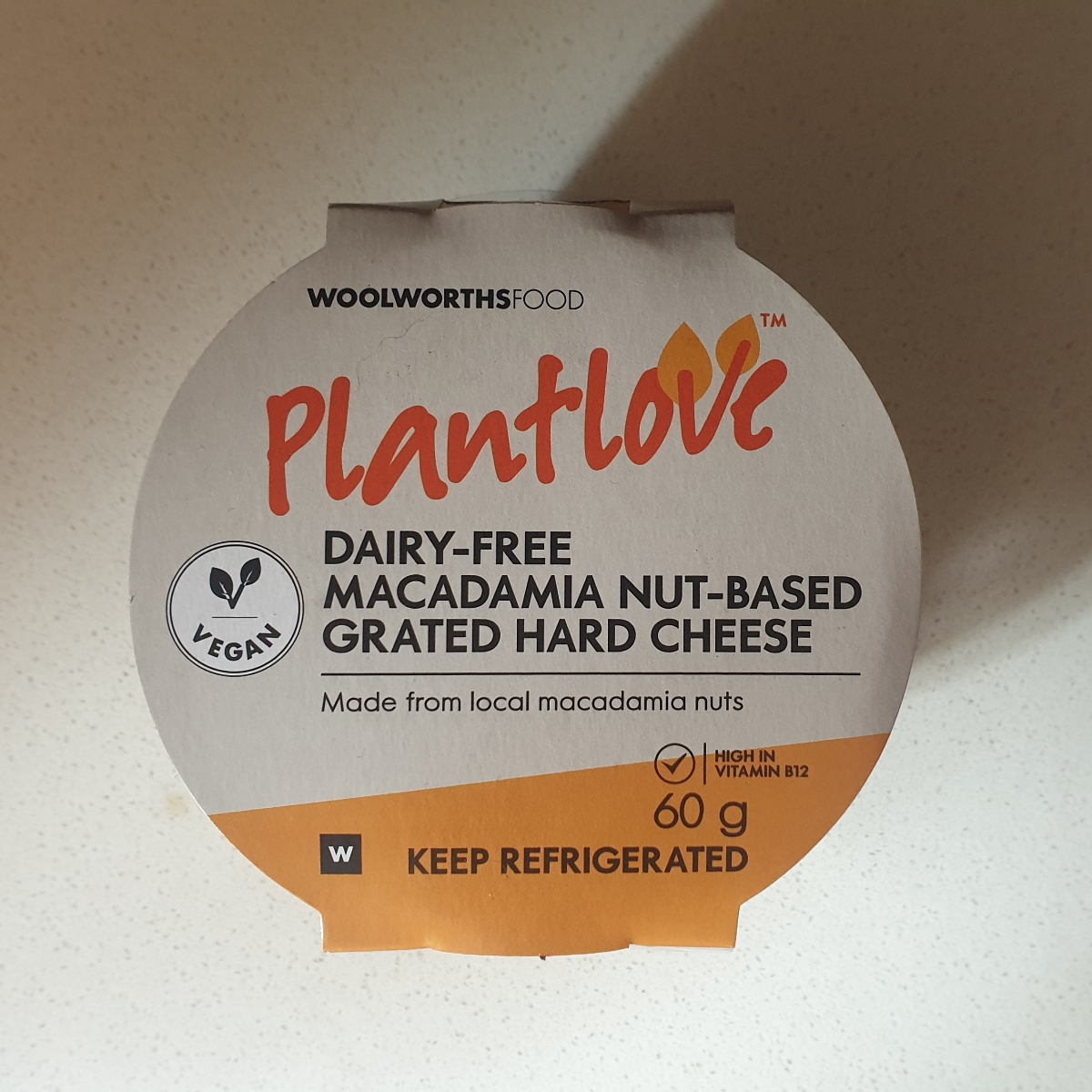 Dairy-Free Macadamia Nut-Based Grated Hard Cheese from Woolworths ...