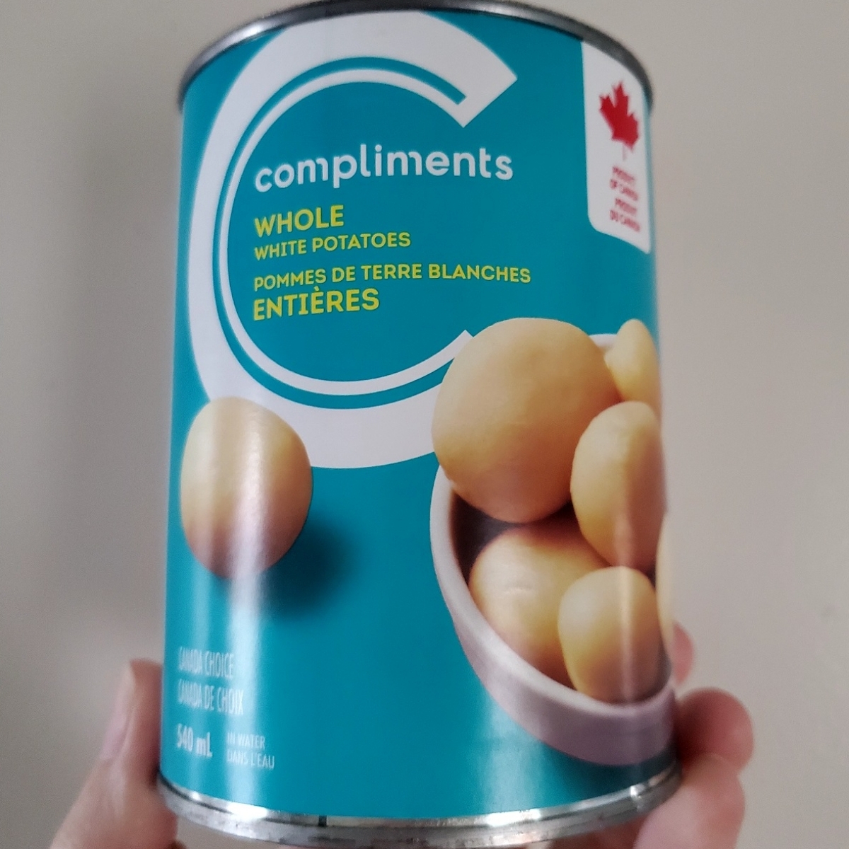 Whole Potatoes from Compliments - Vegan Product Reviews & Ratings ...