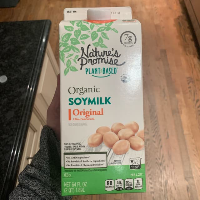 Organic Soy Milk Original from Nature's Promise - Vegan Product Reviews ...