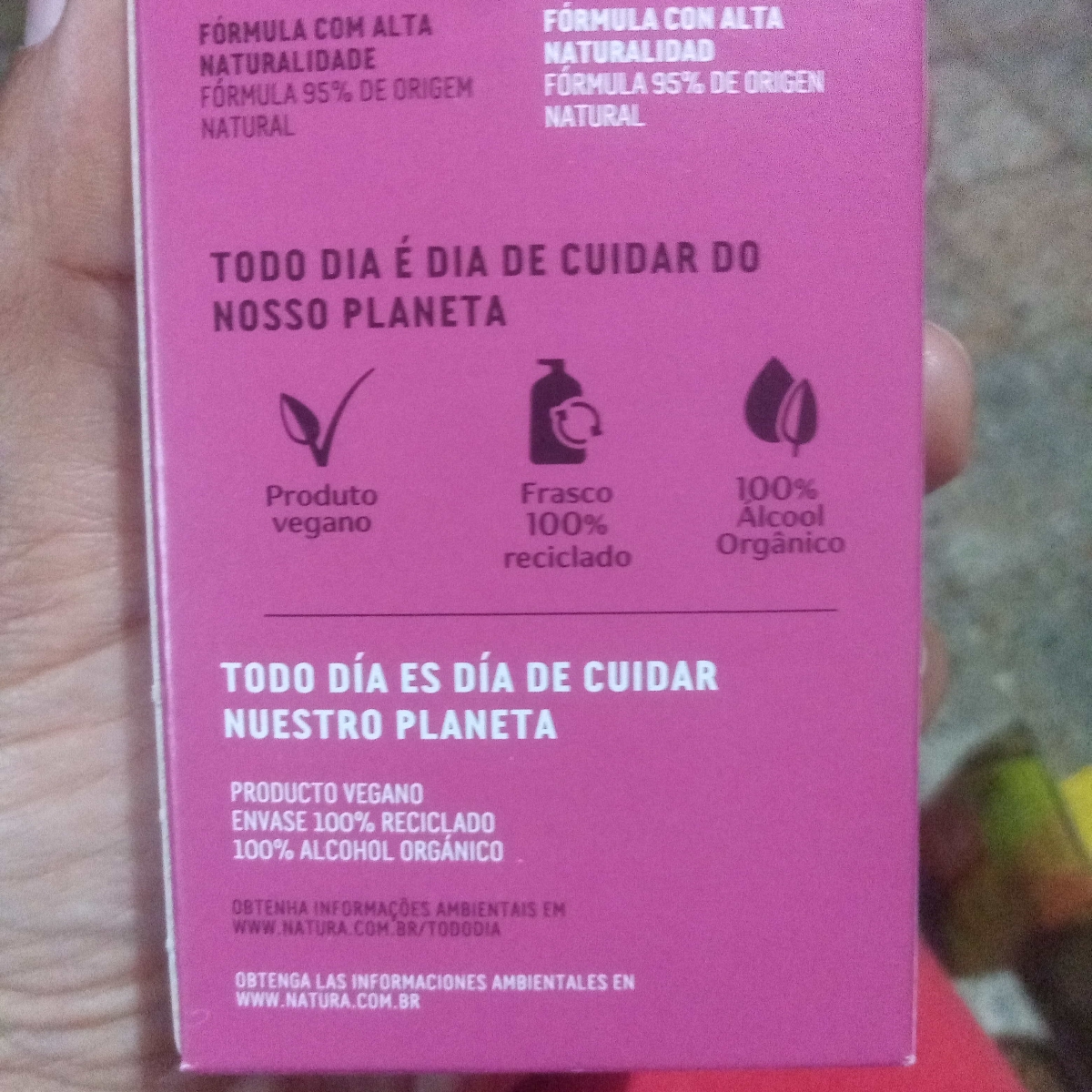 tododia body splash Mora roja y Jabuticaba from Natura - Vegan Product ...