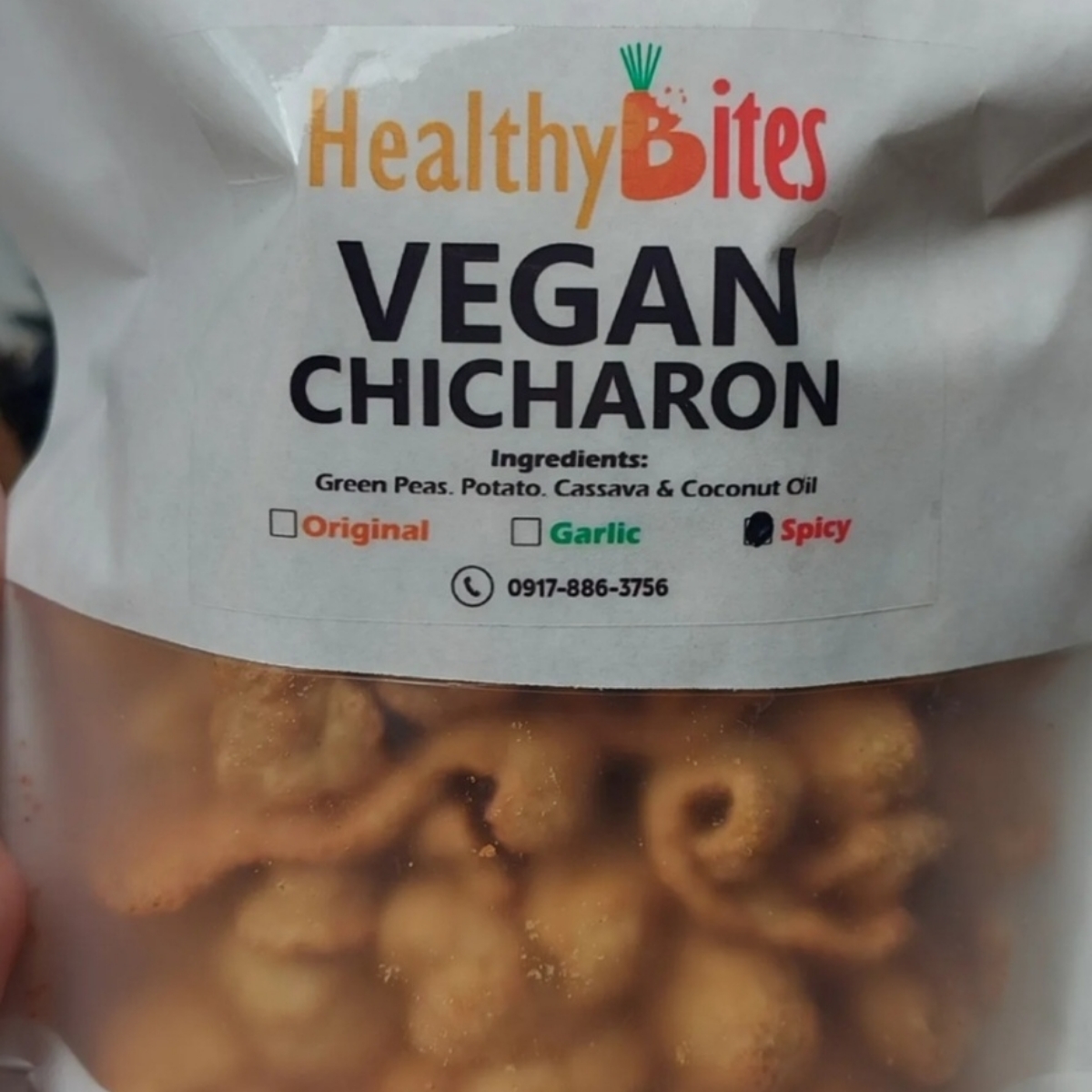 Healthy bites Vegan Chicharon Spicy Reviews | abillion