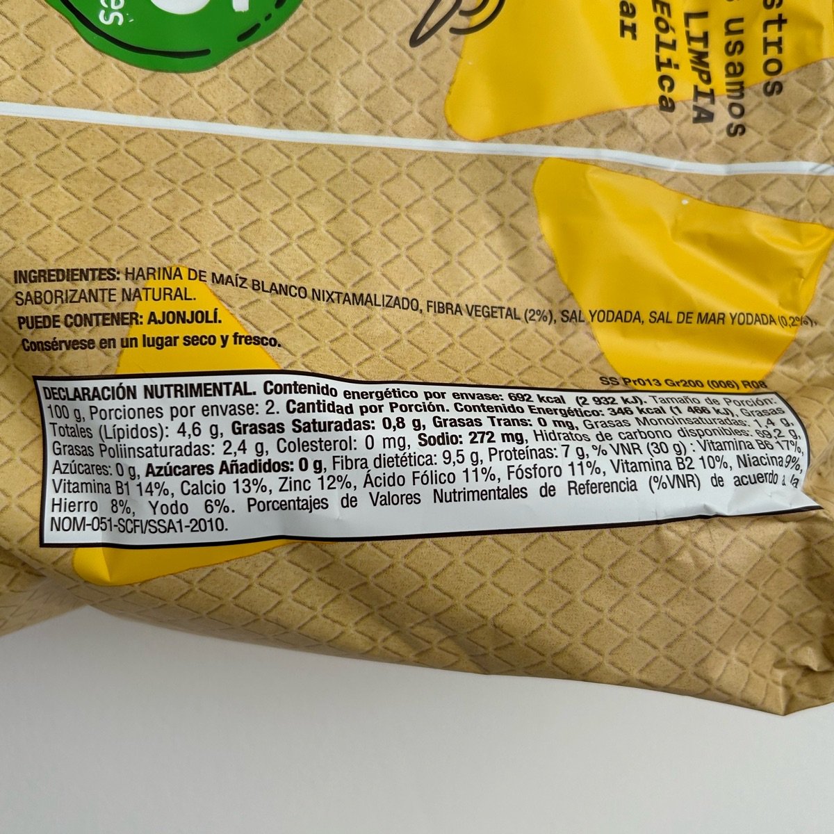 Totopos Horneados from Sanissimo - Vegan Product Reviews & Ratings ...