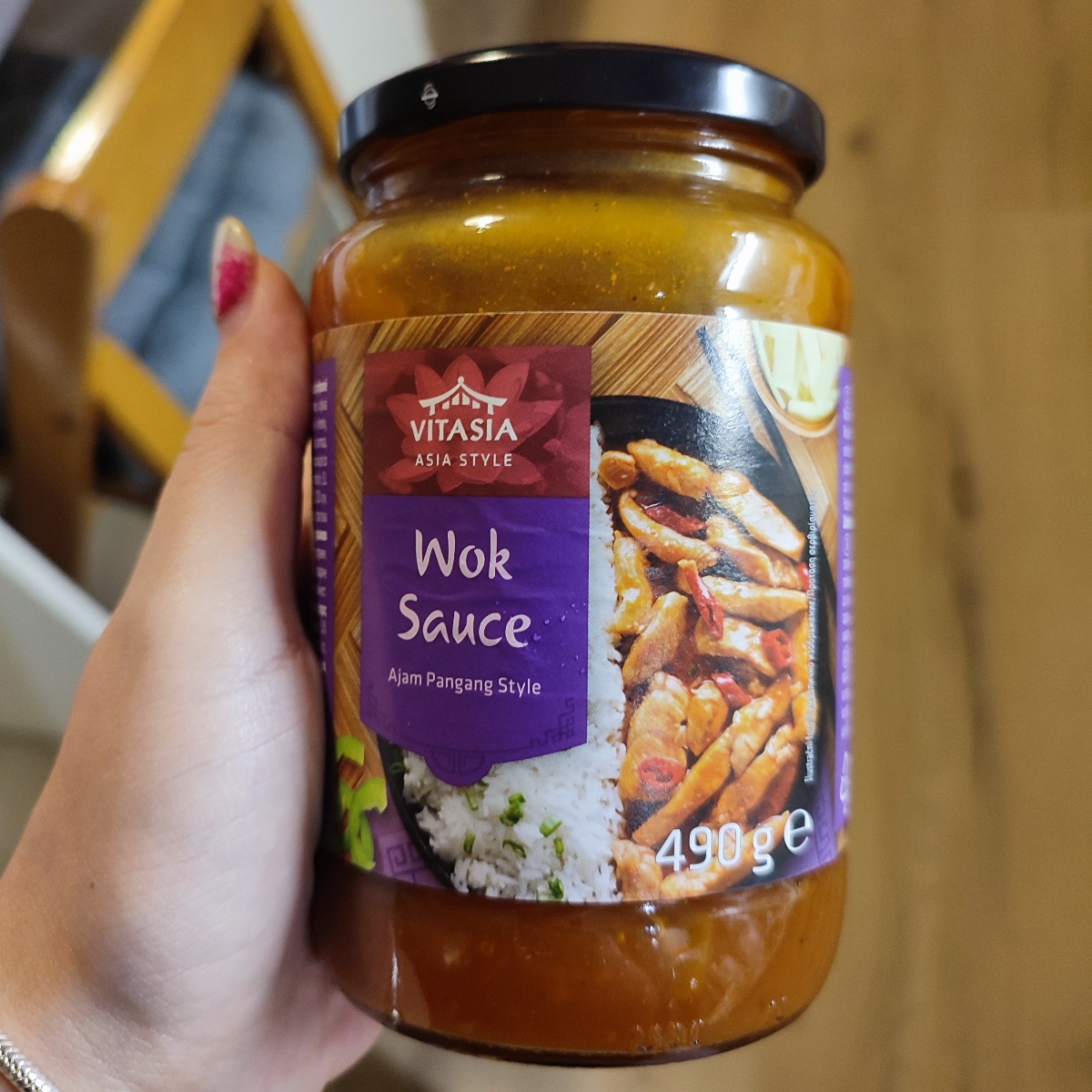 Wok sauce - Ajam panang style from VitAsia - Vegan Product Reviews ...