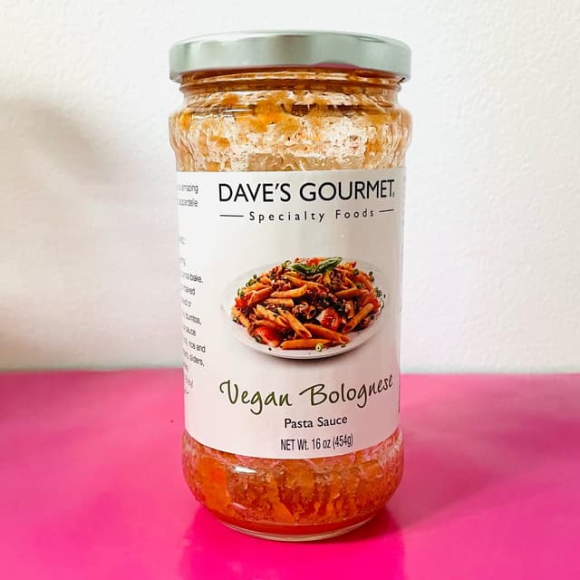 Vegan Bolognese at Dave's Gourmet - Review by @tamiapple | abillion
