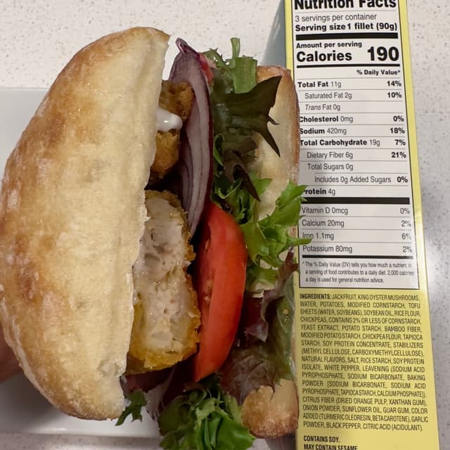Battered Plant-Based Fish Fillets at Trader Joe's - Review by ...