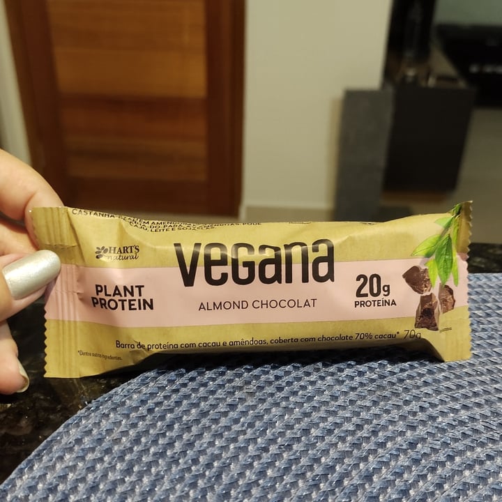 Hart's Natural Vegana plant protein chocolate almond Review | abillion