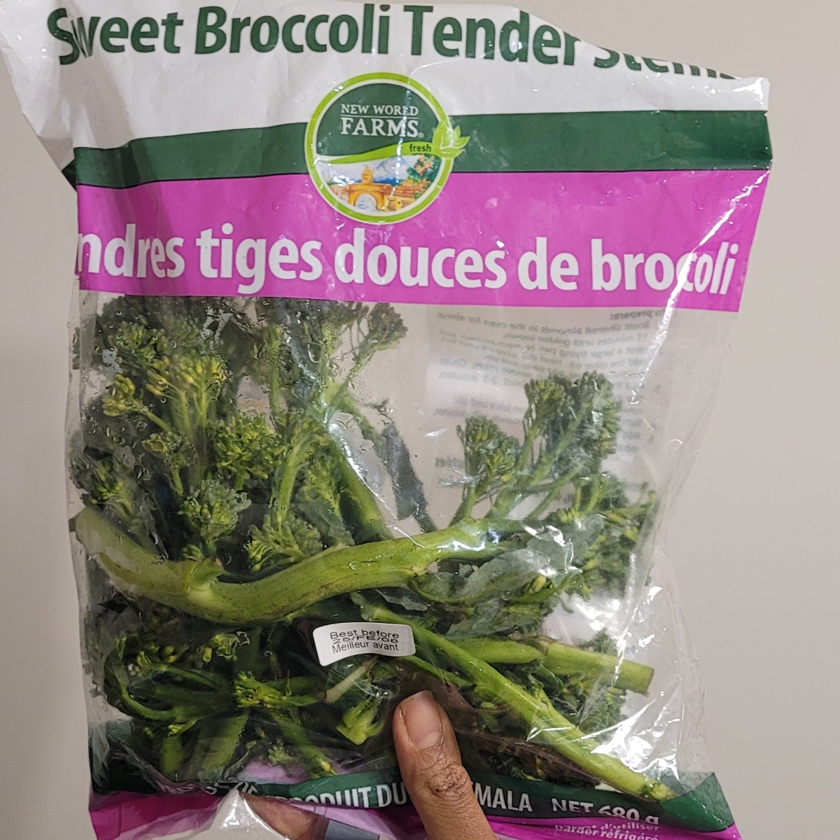Sweet Broccoli Tender Stems from New world farms - Vegan Product ...