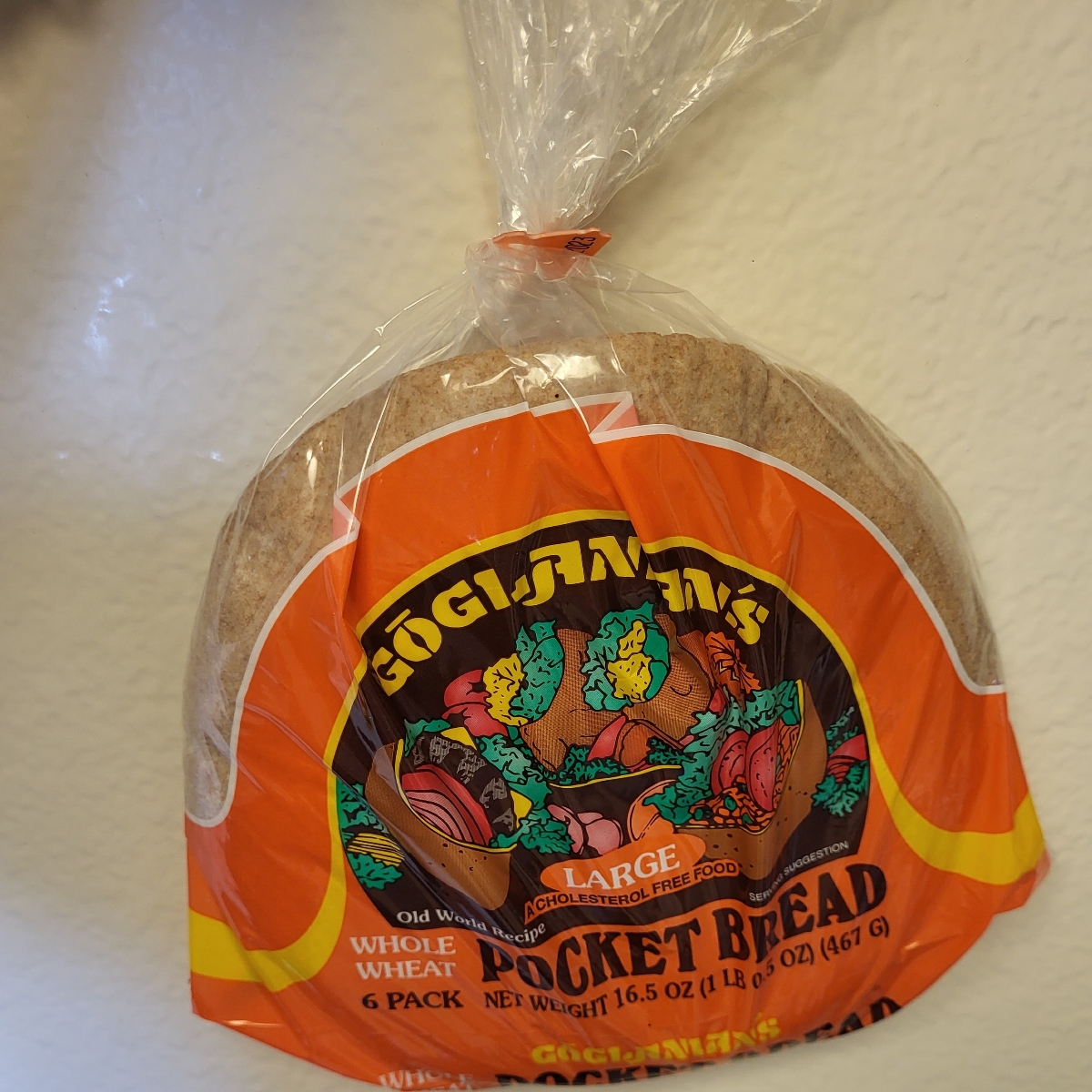 Whole Wheat Pocket Bread from Gogi Anians - Vegan Product Reviews ...