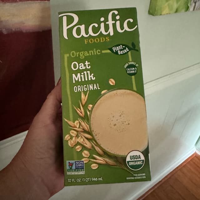 Organic Oat Original Milk from Pacific Foods - Vegan Product Reviews ...