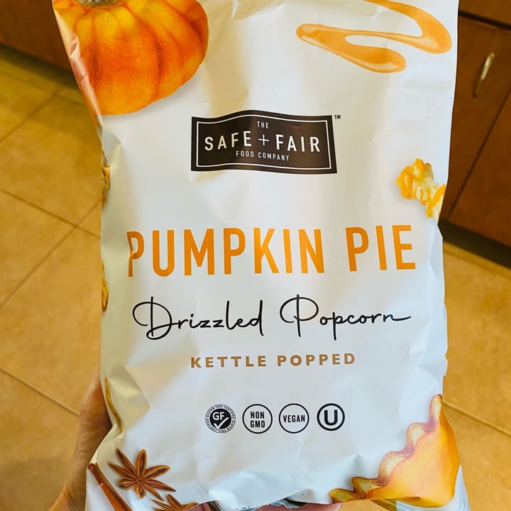 The Safe + Fair Food Company pumpkin pie popcorn Review | abillion