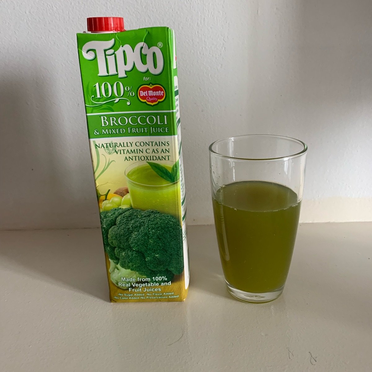 Tipco Broccoli & Mixed Fruit Juice from Del Monte - Vegan Product ...