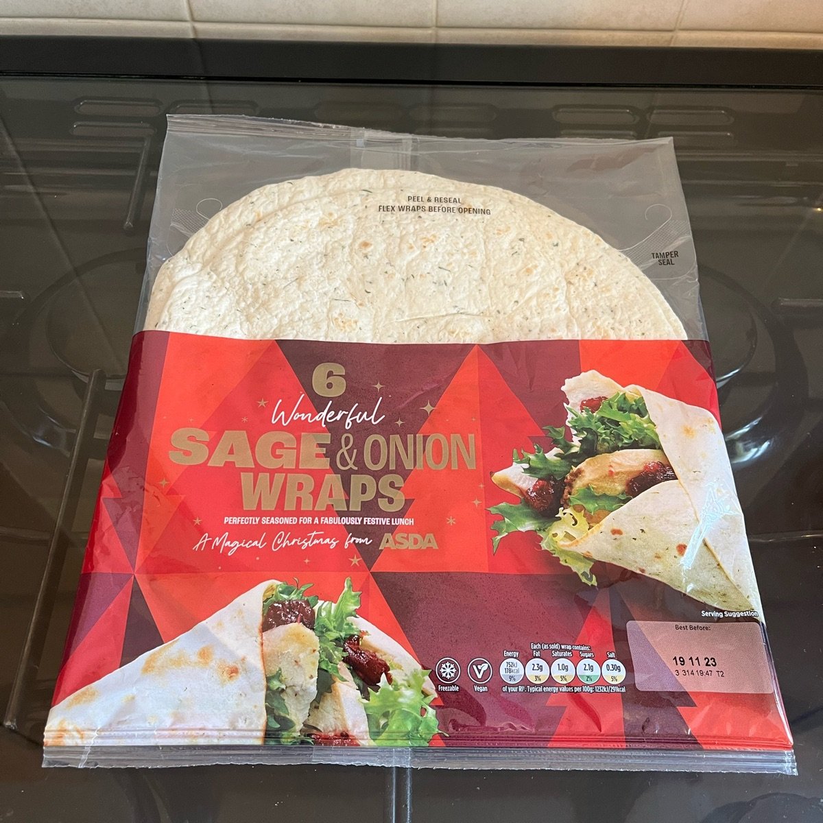 6 Wonderful Sage and Onion Wraps from ASDA - Vegan Product Reviews ...