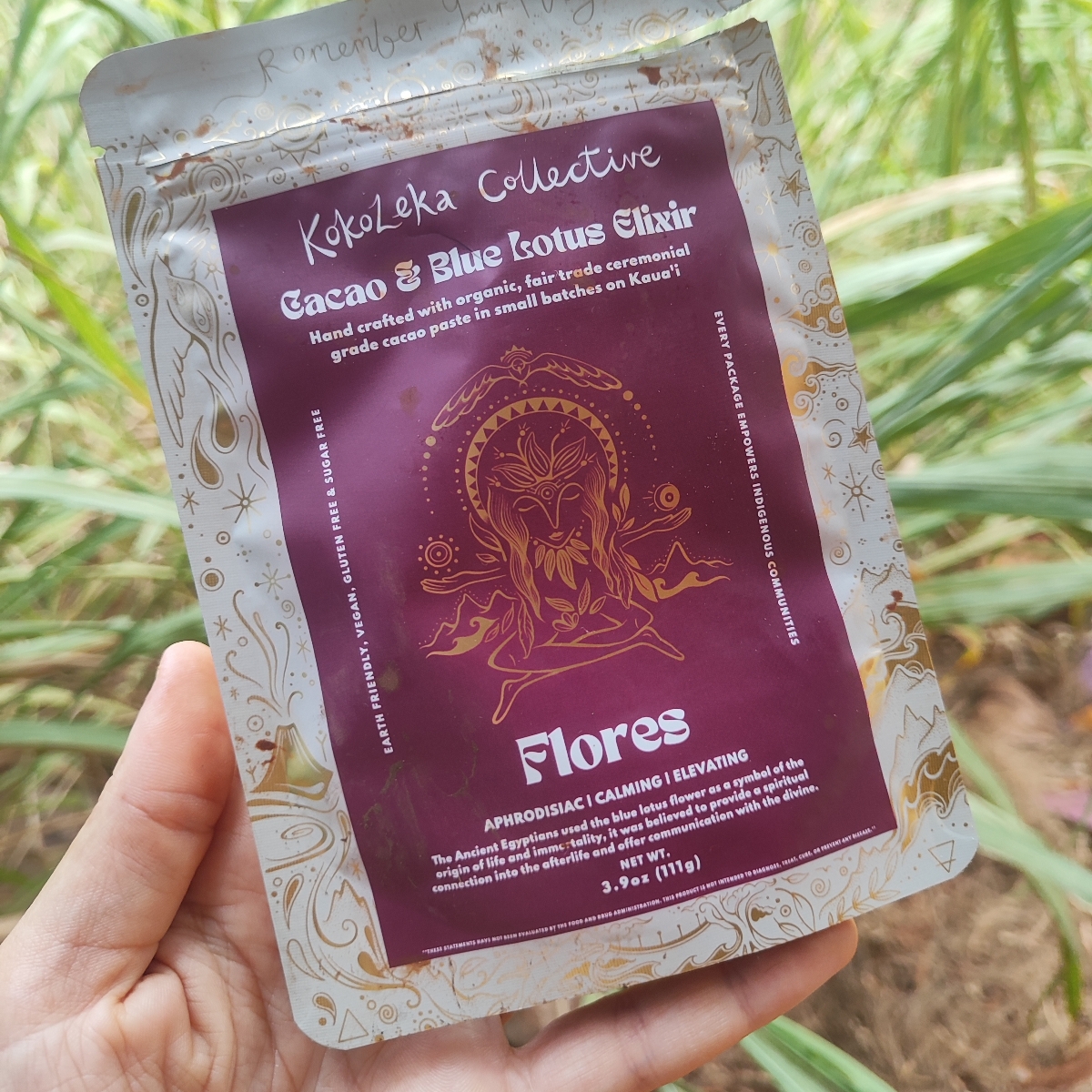 Flores Cacao & Blue Lotus Elixir from Kokoleka Collective - Vegan ...
