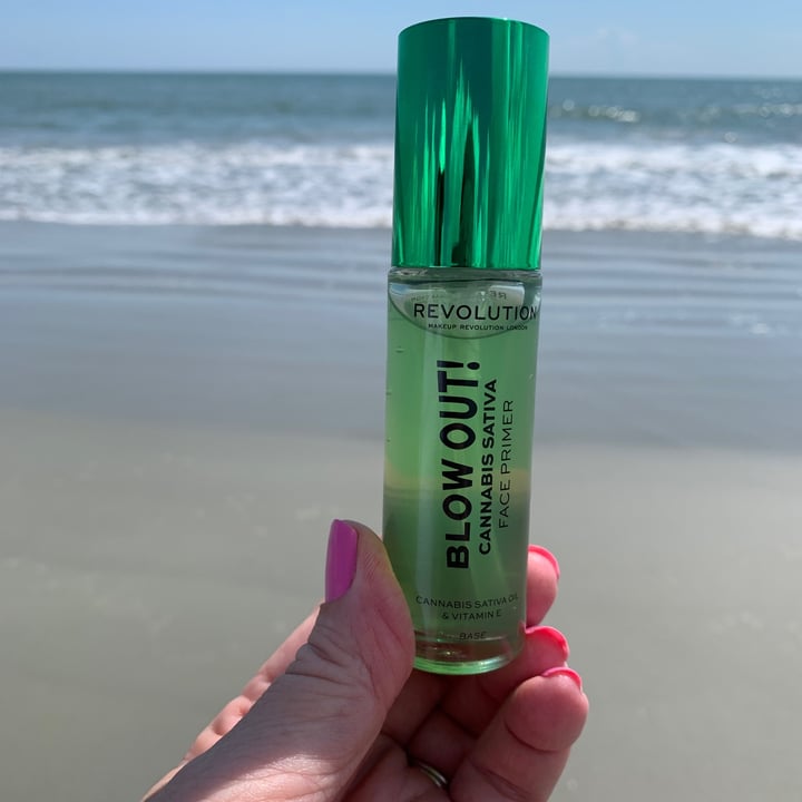 Revolution Beauty Blow Out Cannabis Sativa Face Primer Review | abillion