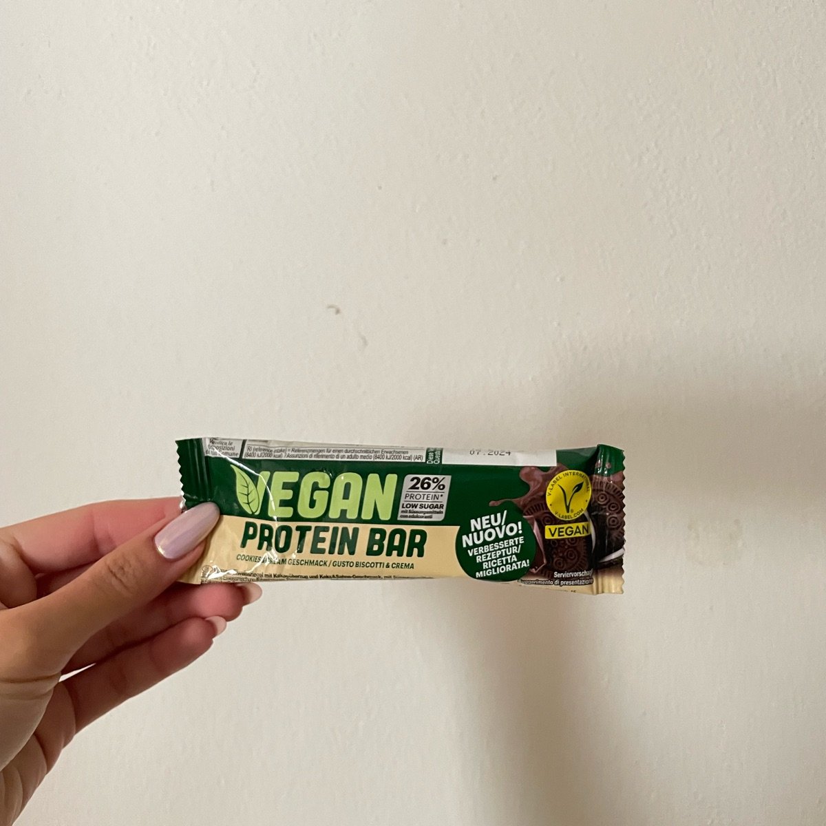 Protein Bar Gusto Biscotti e Crema from Vegan - Vegan Product Reviews ...