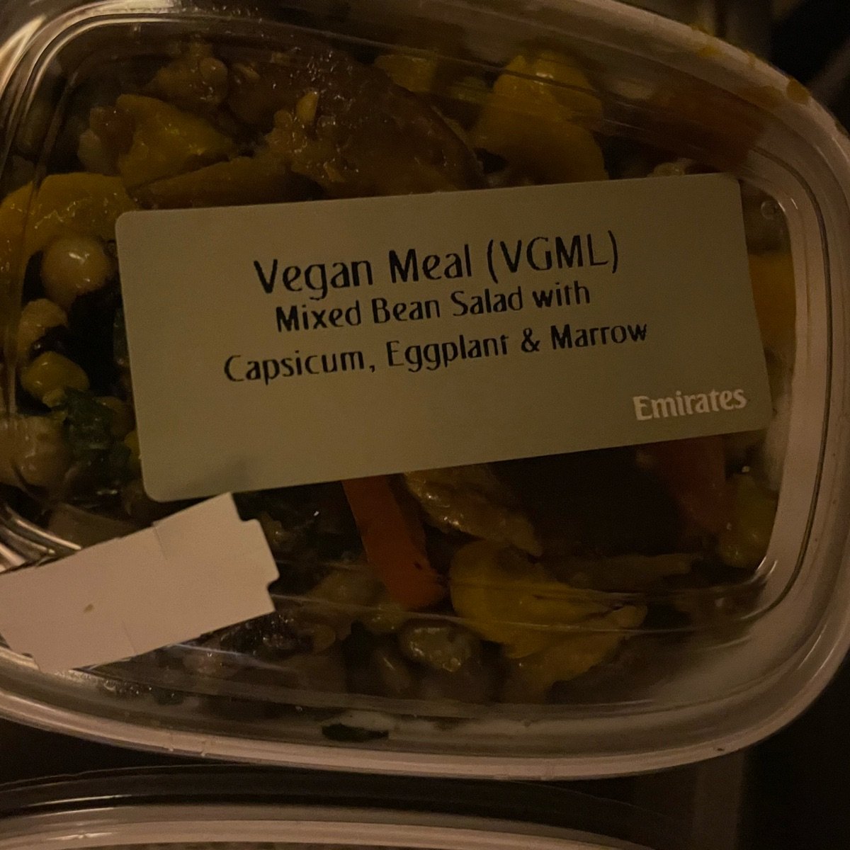 Vegan Meal (VGML) from Emirates - Vegan Product Reviews & Ratings ...
