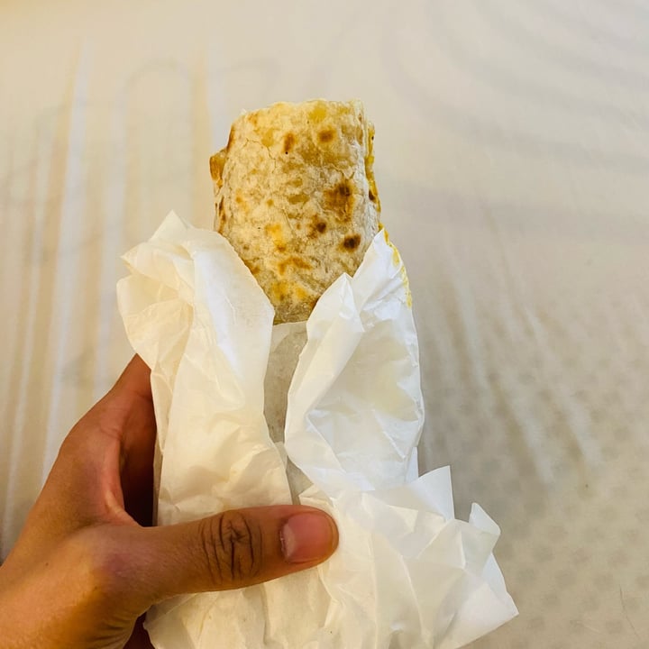 The Vegan Chef Sandton South Africa Beans roti roll Review | abillion