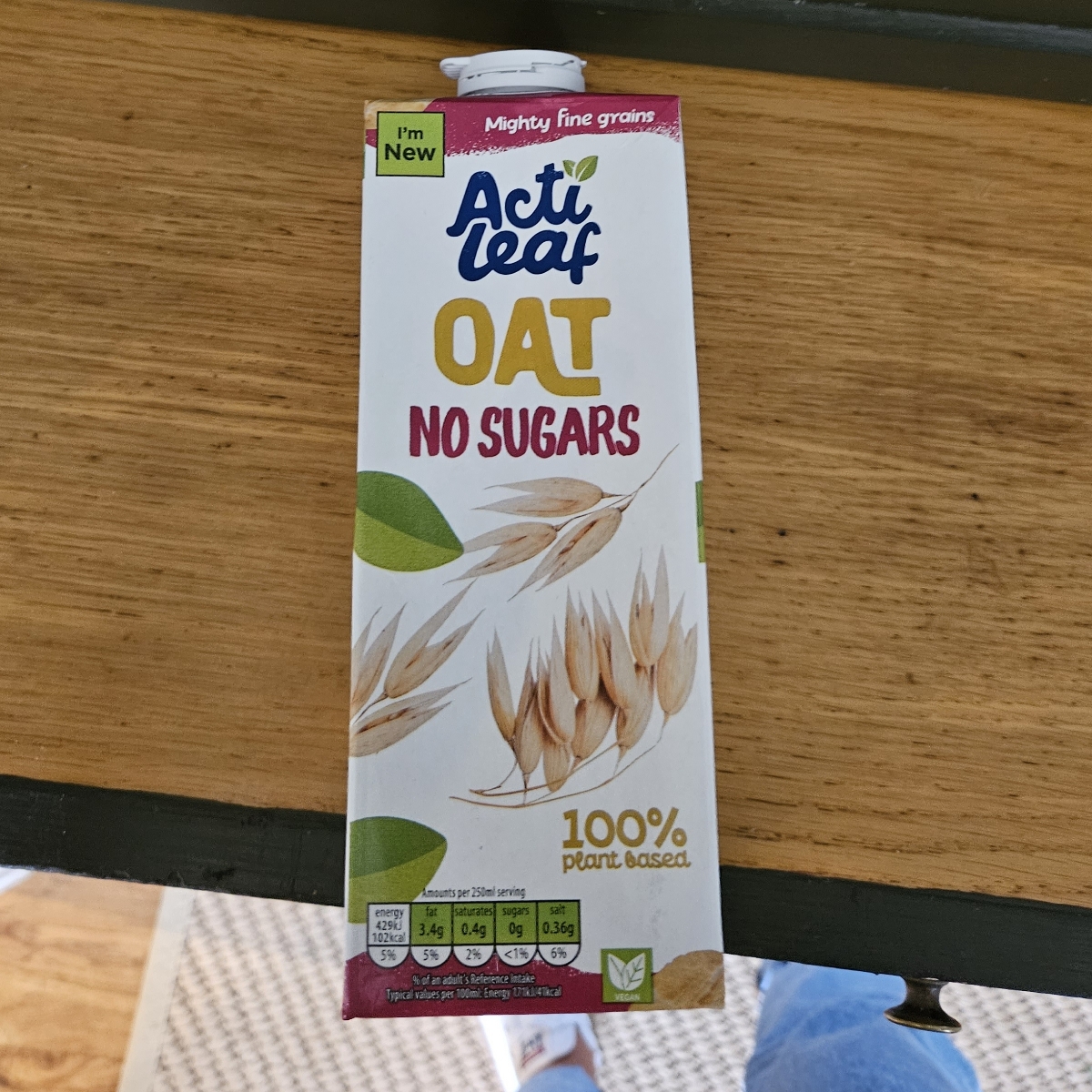 oat no sugar from Acti Leaf - Vegan Product Reviews & Ratings | abillion