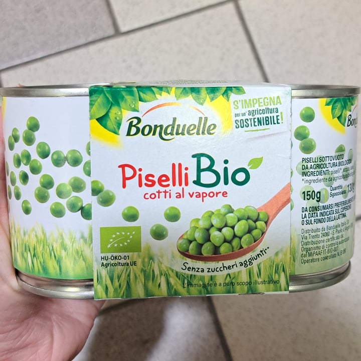 Bonduelle Piselli bio cotti al vapore Review | abillion