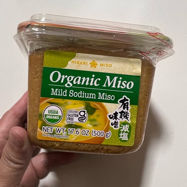 Organic - Mild sodium miso from Hikari Miso - Vegan Product Reviews & Ratings | abillion