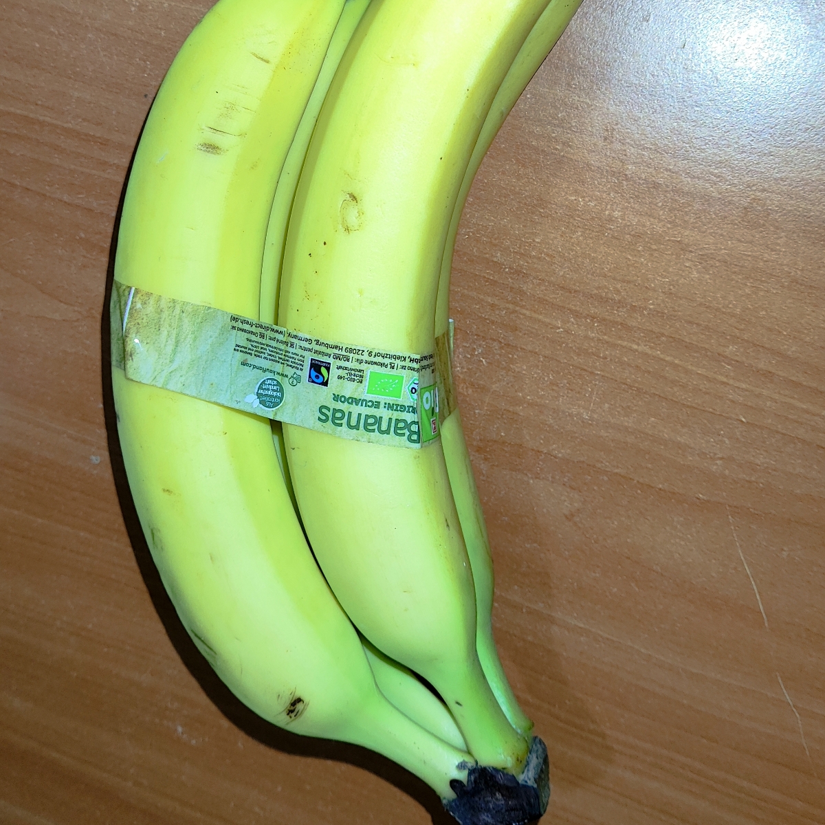 organic bananas Ecuador from Kaufland bio - Vegan Product Reviews ...