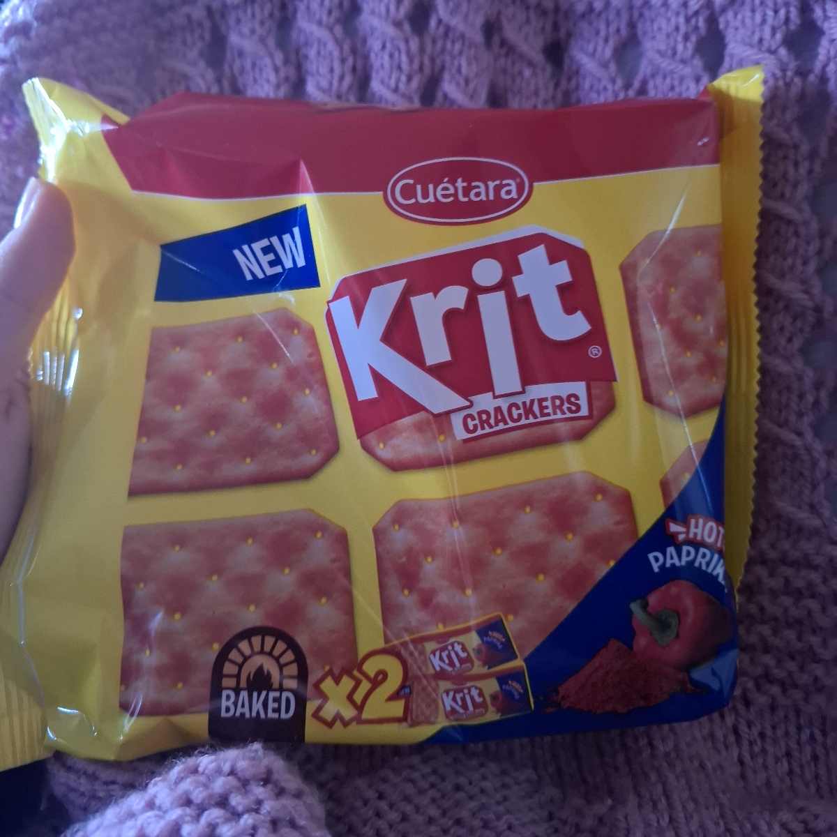 Crackers - hot paprika from Krit - Vegan Product Reviews & Ratings ...