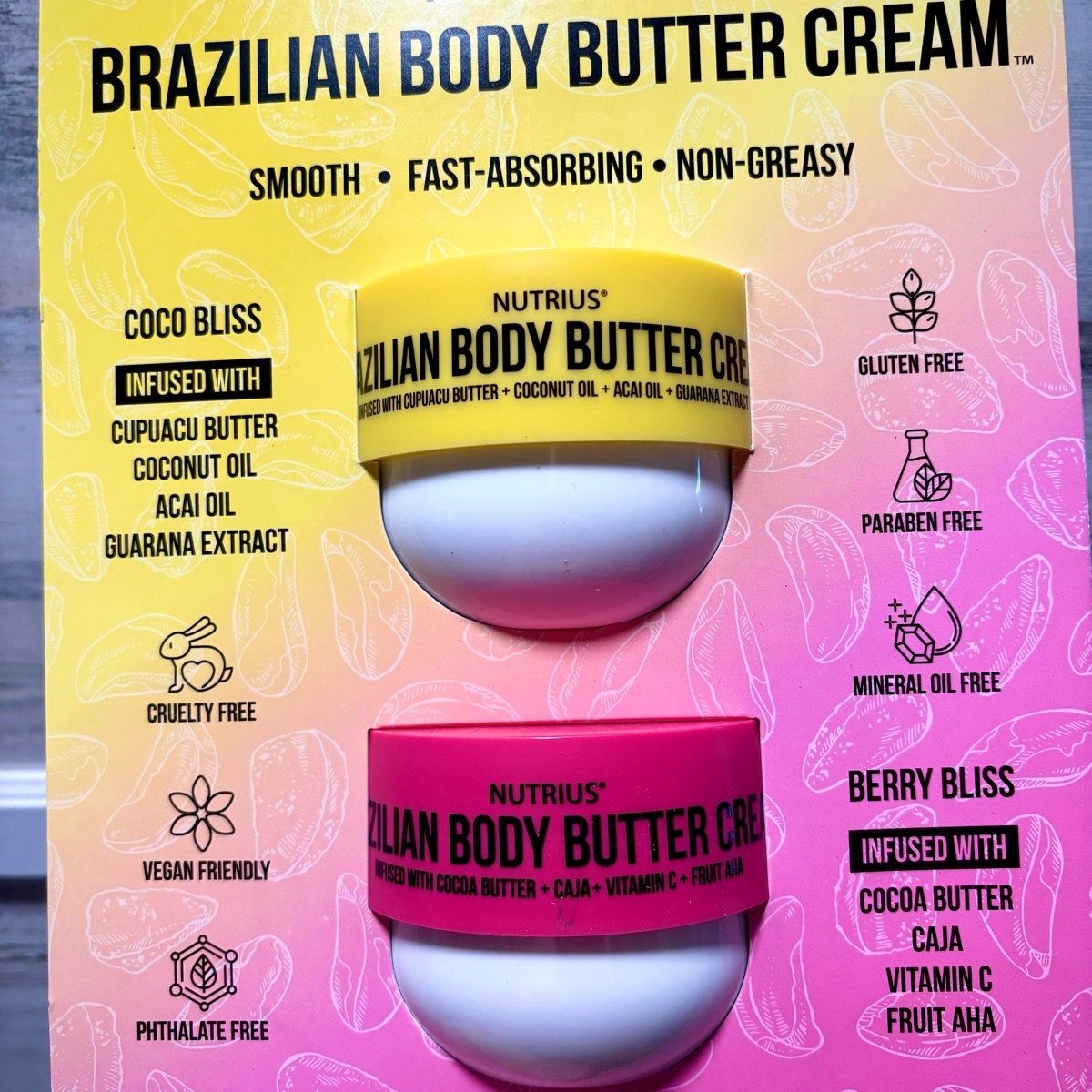 Nutrius - brazilian body butter cream Review | abillion