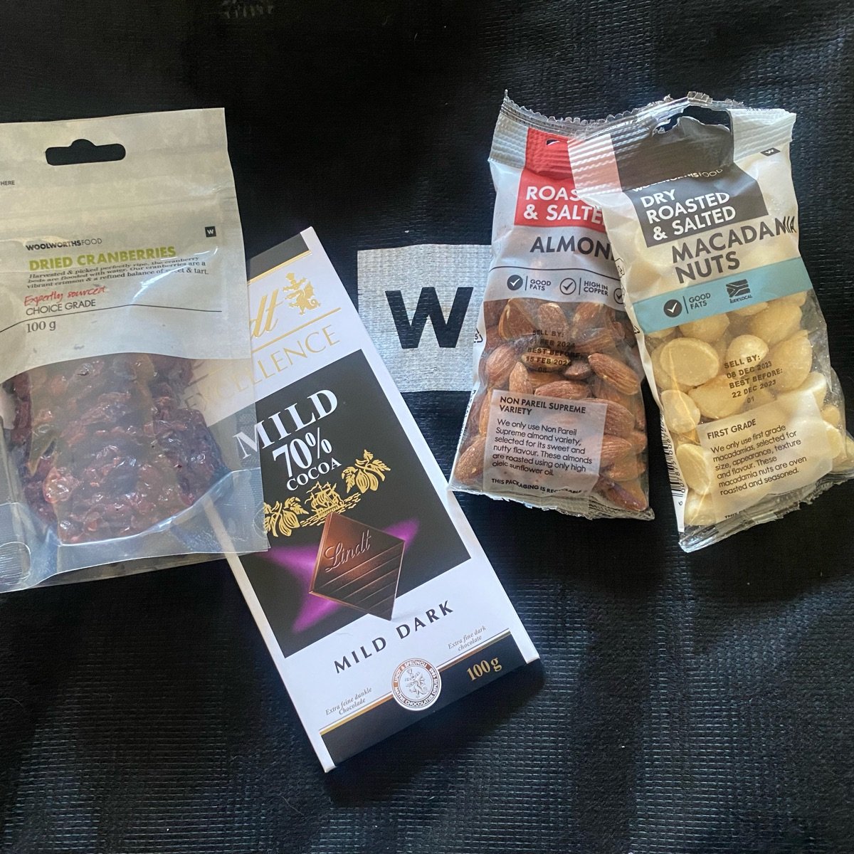 dry roasted & salted macadamia nuts from Woolworths - Vegan Product ...