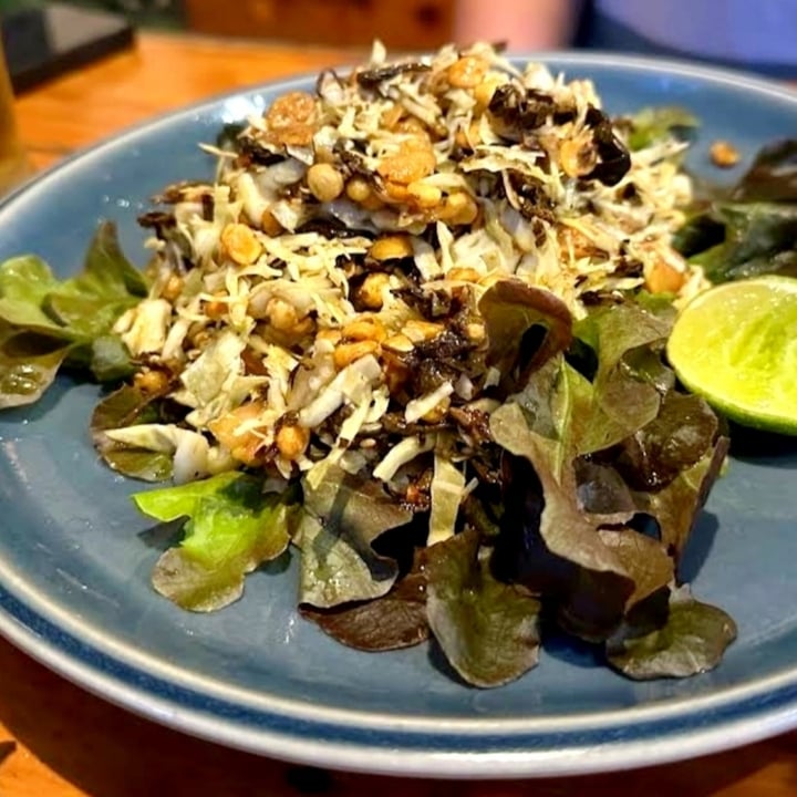 RAD RABBIT VEGAN PIZZA Tambon Si Phum, Thailand Tea Leaf Salad Review ...