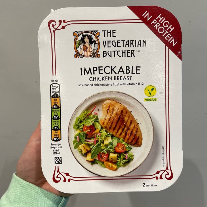 The Vegetarian Butcher Impeckable Chicken Breast Review | abillion