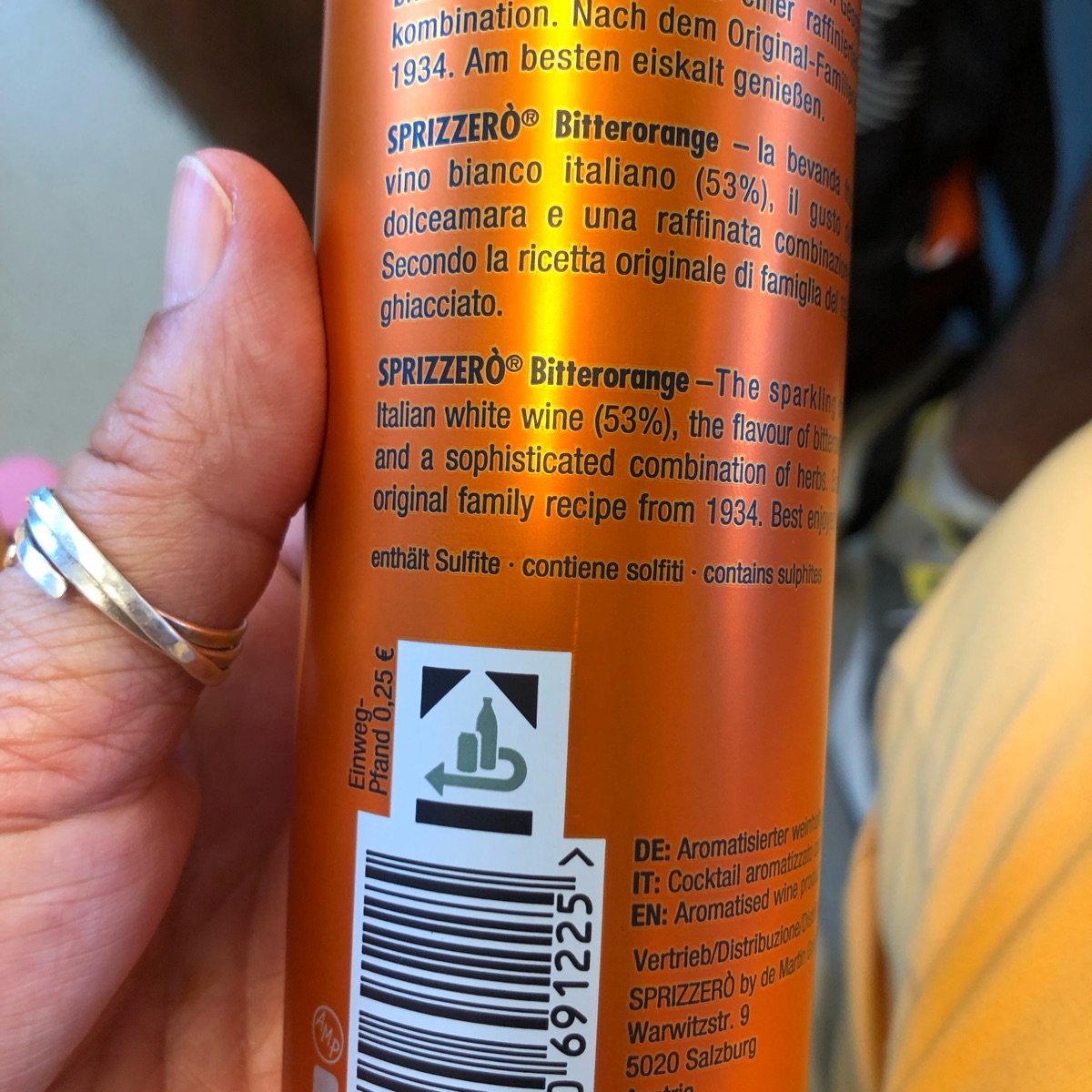 Sprizz Bitterorange from Sprizzero - Vegan Product Reviews & Ratings ...