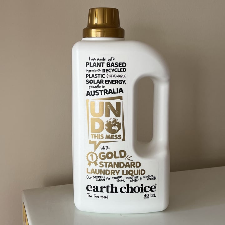Earth choice Gold Standard Laundry Liquid Review | abillion