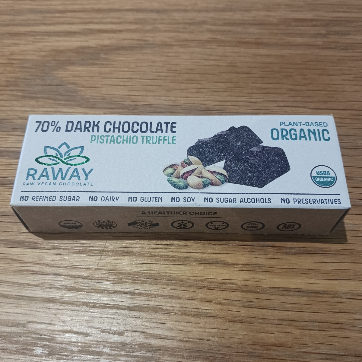 Pistachio Truffle from Raway - Vegan Product Reviews & Ratings | abillion