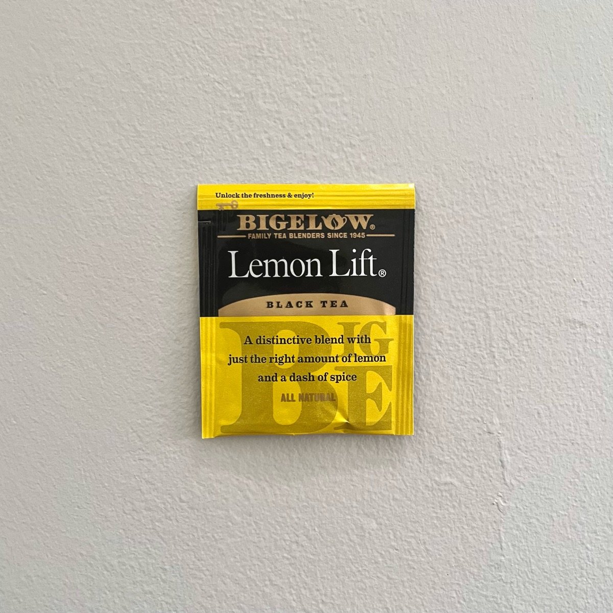 Lemon Lift Black Tea from Bigelow - Vegan Product Reviews & Ratings ...