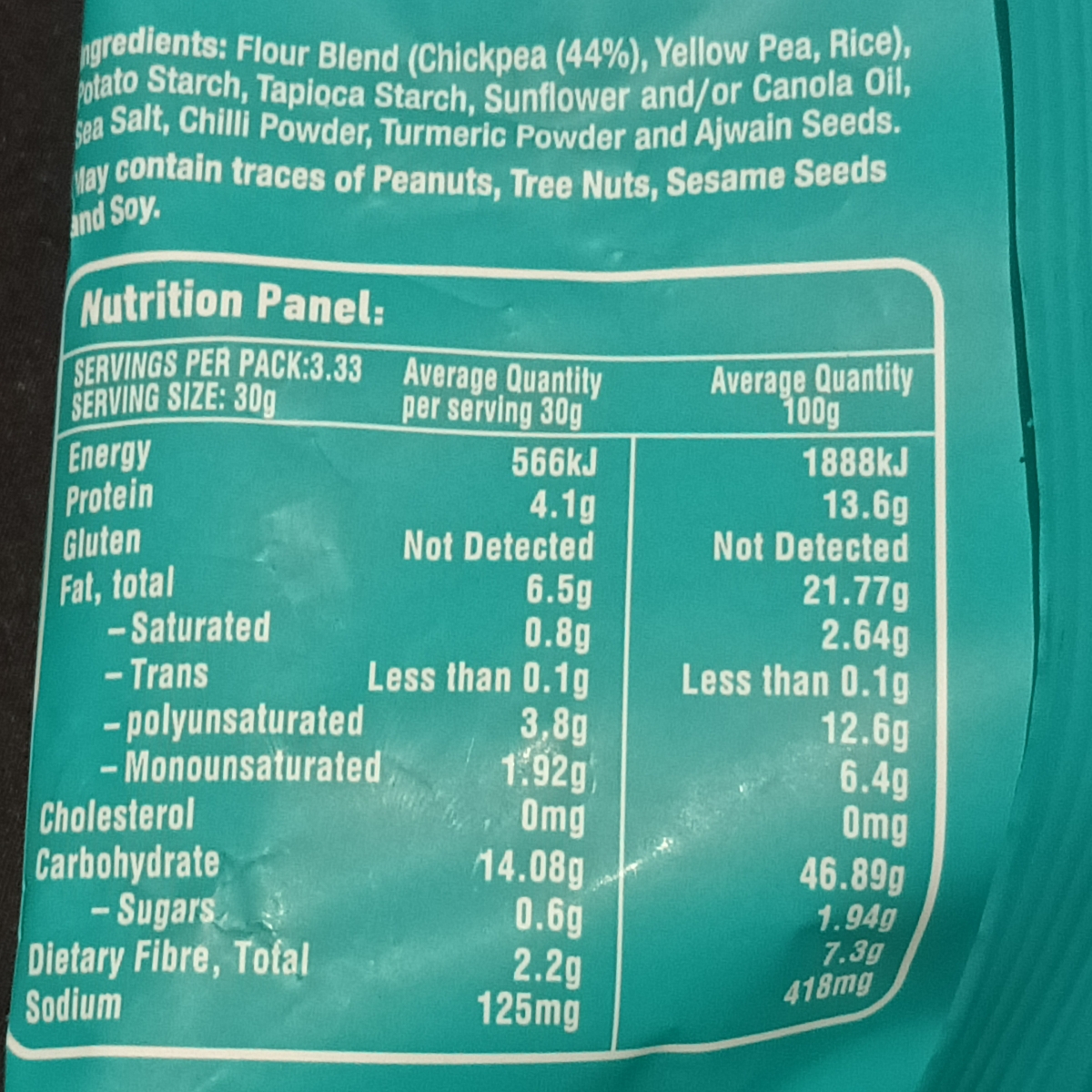 Chickpea Crisps Original Flavour from Bains wholefoods - Vegan Product ...
