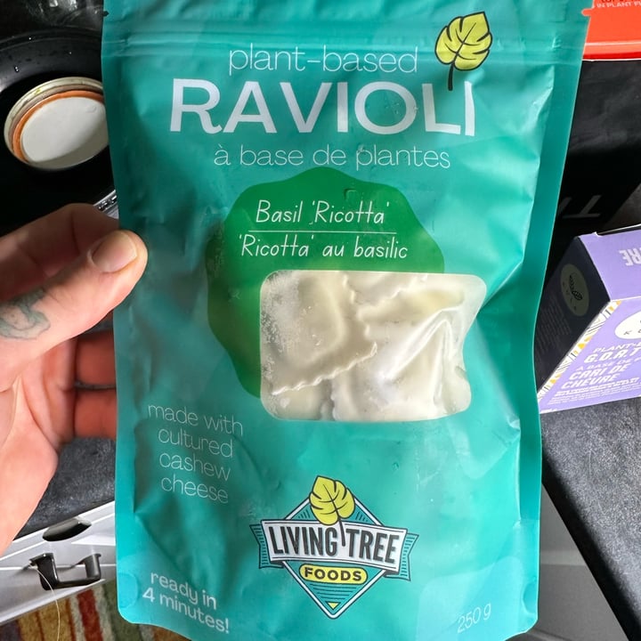 Living Tree Foods Basil ‘Ricotta’ Ravioli Review | abillion