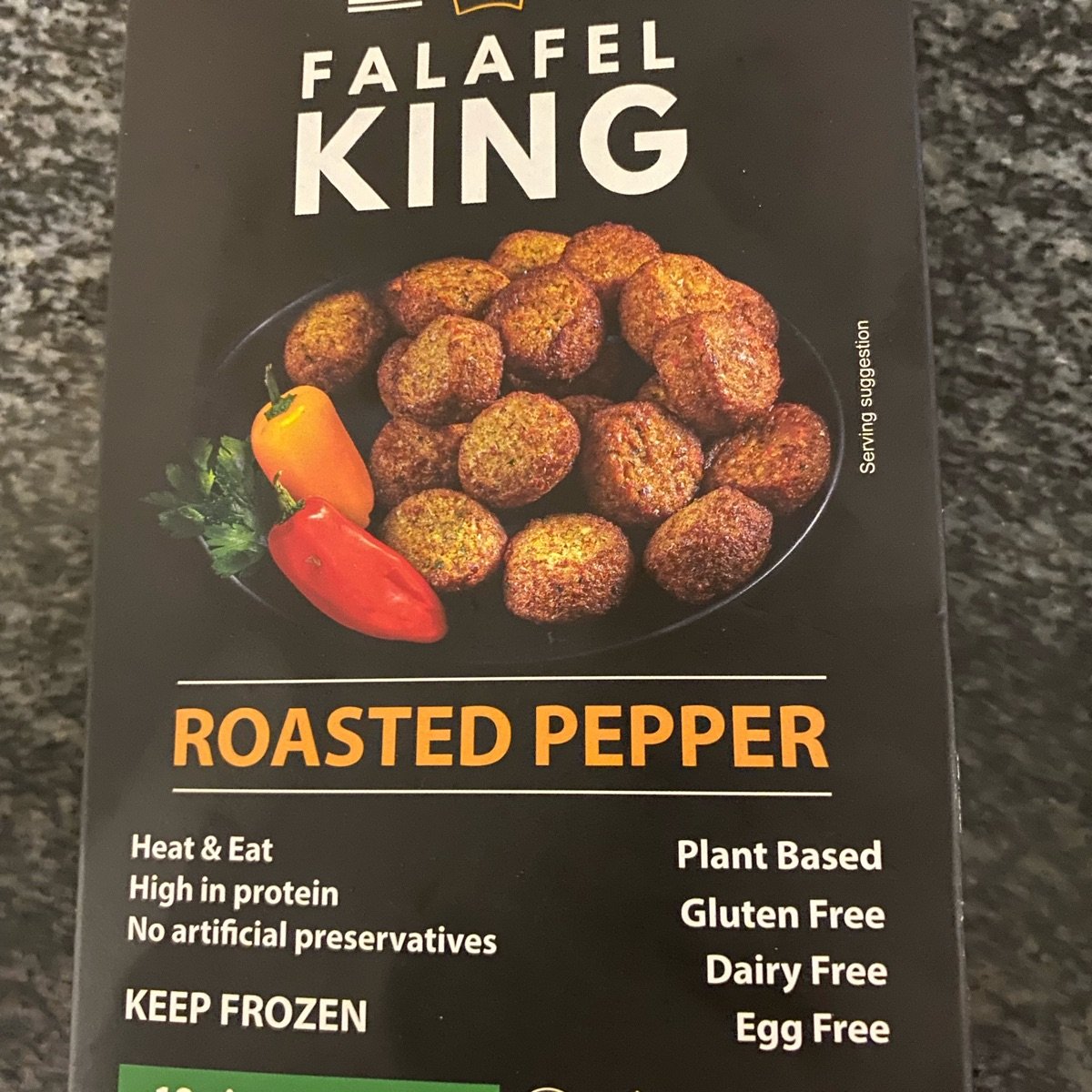 Avaliações de Roasted Pepper Falafel da Falafel King | abillion