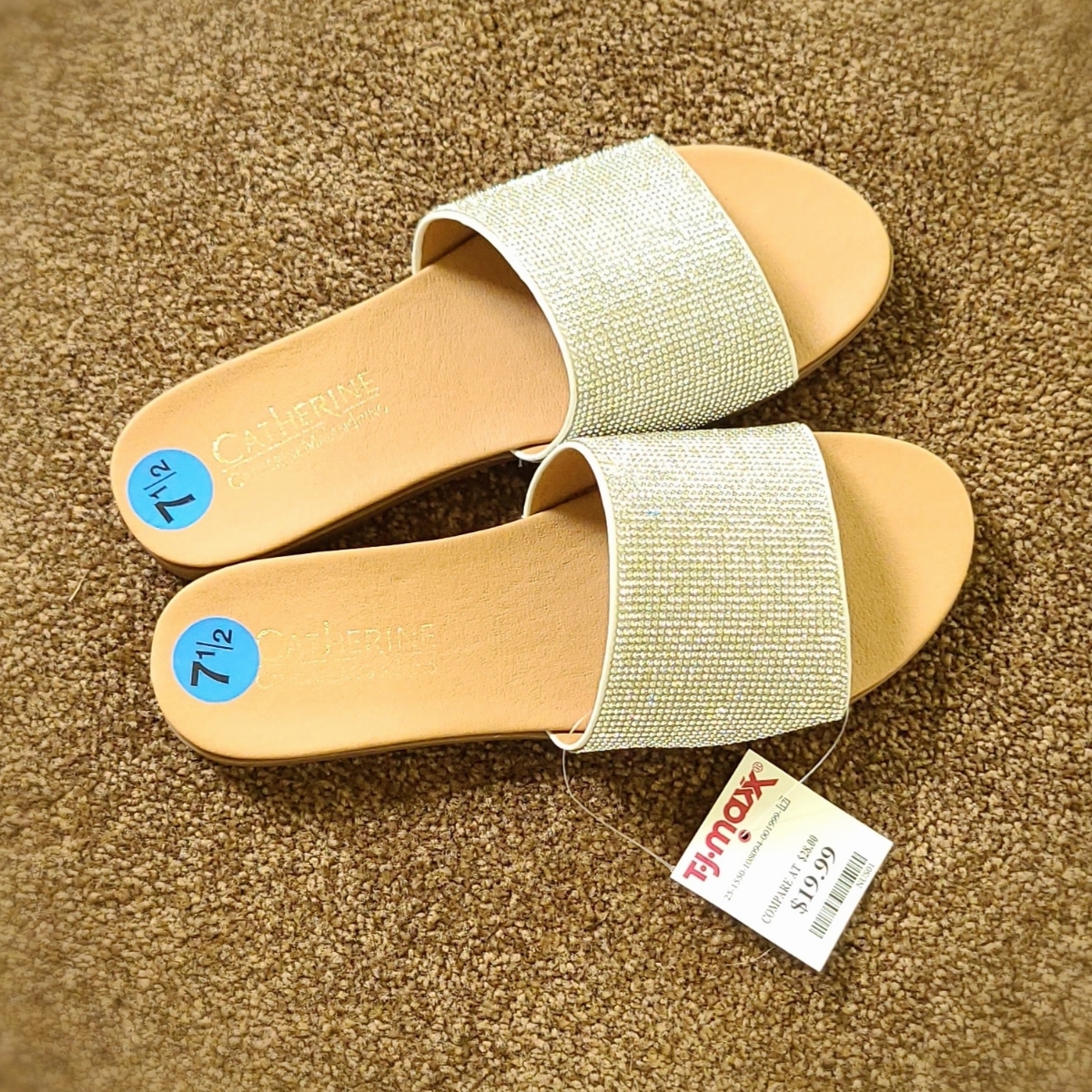 Sparkle Slides/Sandals from Catherines - Vegan Product Reviews ...