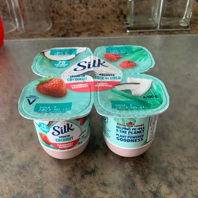 Smooth Coconut Strawberry Raspberry Yogurt at Silk - Review by @louisg ...