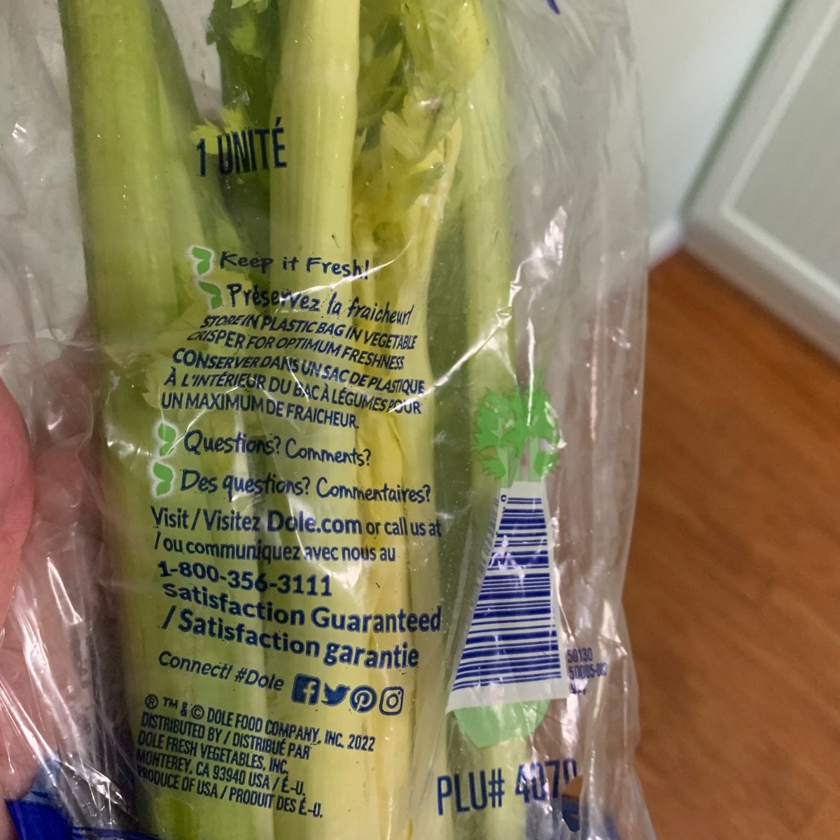Field Packed Celery from Dole - Vegan Product Reviews & Ratings | abillion