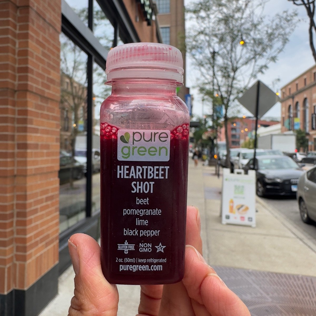 HeartBeet Shot from Pure green Cold Pressed Juice - Vegan Product ...