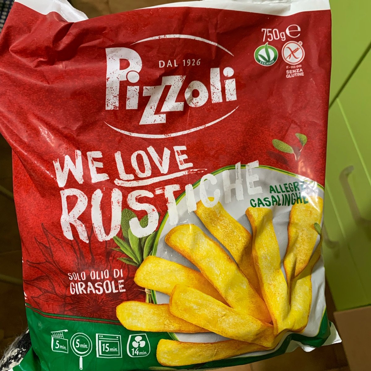 patatine we love rustiche from Pizzoli - Vegan Product Reviews ...