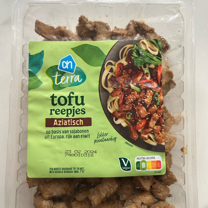 Albert Heijn AH terra tofu reepjes aziatisch Review | abillion
