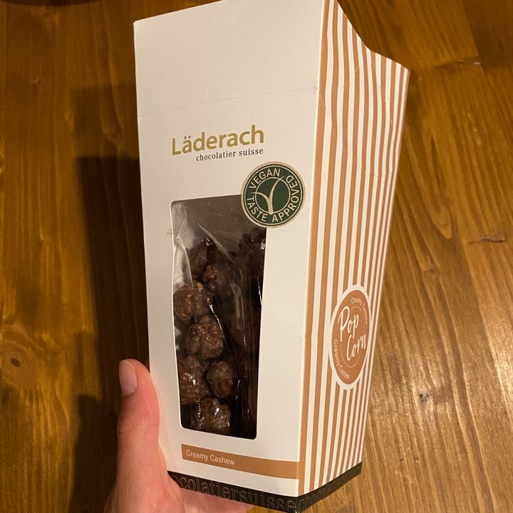 läderach Creamy Cashew Popcorn Review | abillion